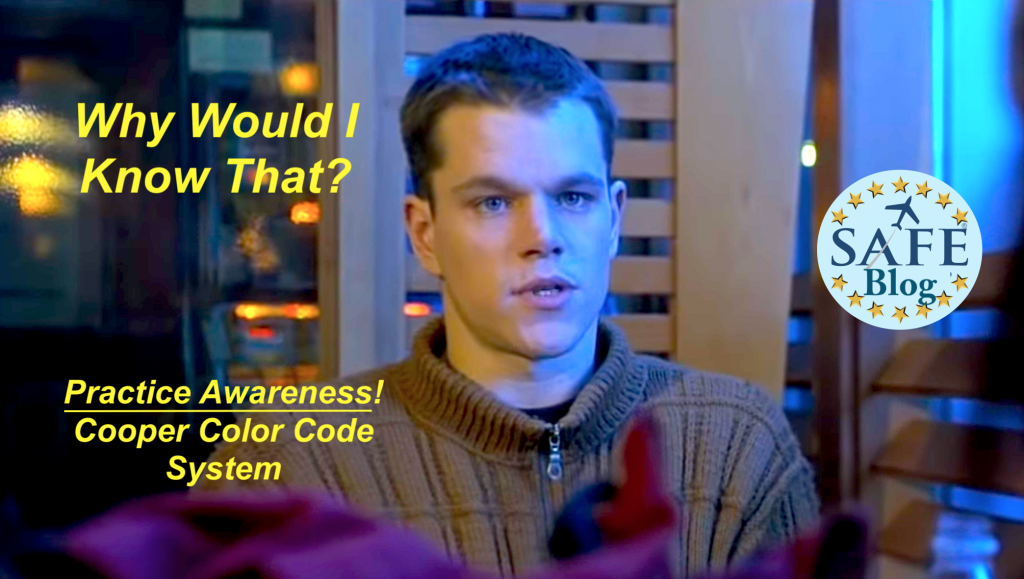 Building Awareness With the "Cooper Code" - Aviation Ideas and Discussion!