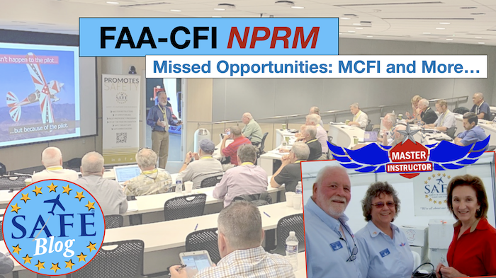 What the FAA Missed In CFI NPRM! - Aviation Ideas and Discussion!