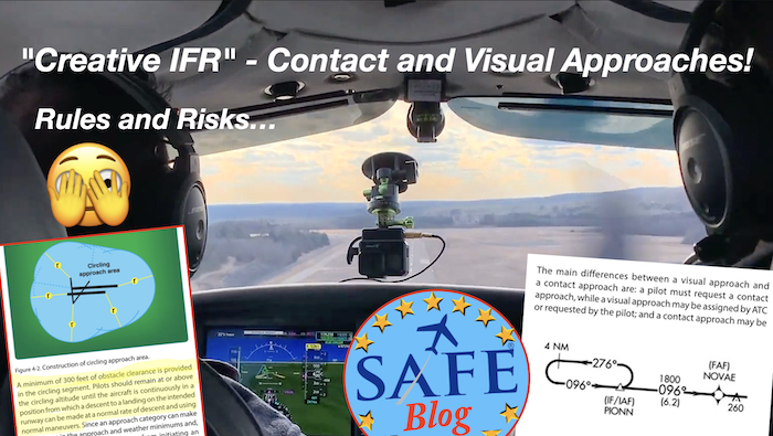 "Creative IFR" - Contact and Visual Approaches! - Aviation Ideas and ...